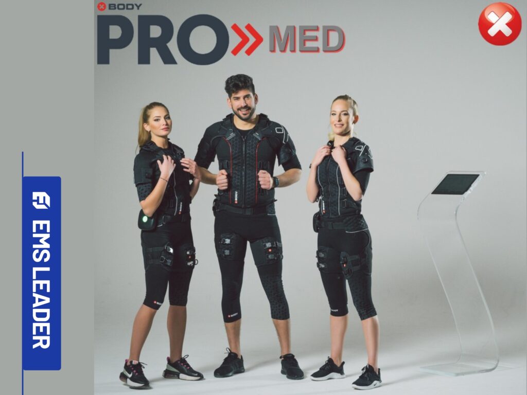 XBody PRO MED 4 System package - EMS Leader
